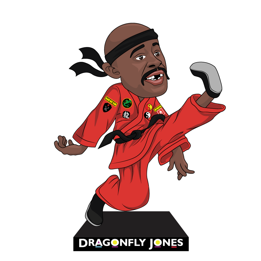 Dragonfly Jones Bobblehead – The Martin Lawrence Shop
